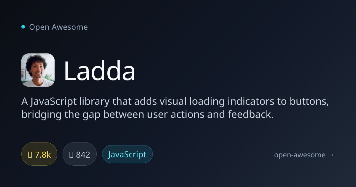Ladda — Button Loading Indicator Library | Open Awesome